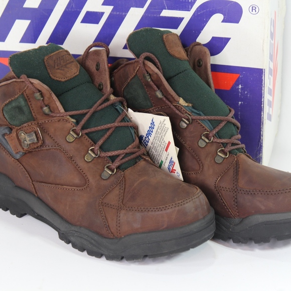 Hi-Tec | Shoes | Vtg New Hi Tec Mens 15 Aspen Leather Hike Boots | Poshmark
